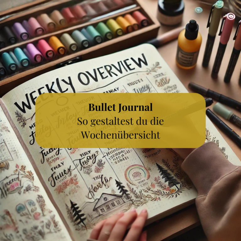 So startest du mit einem Bullet Journal - kalendergedanken.de